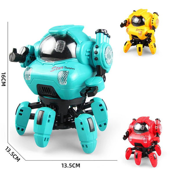 DanceBeat Buddy: Electric Dance Music Light-Walking Doll Robot Toy for ...